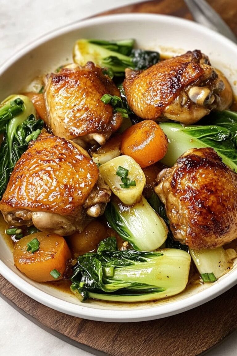 30 Chicken Thighs With Bok Choy Recipes That Will Make Your Meals As ...